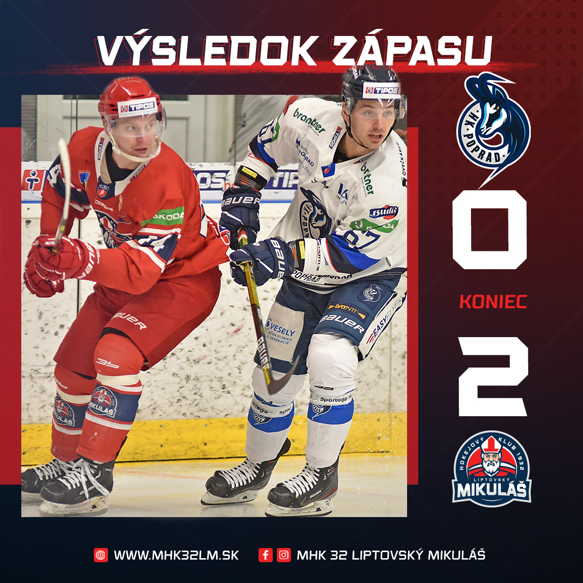 Z Popradu berieme tri body, Michal Valent s čistým kontom